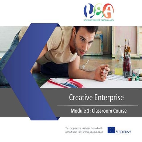 Creative Enterprise: Classroom Course (Module 1) | PPT