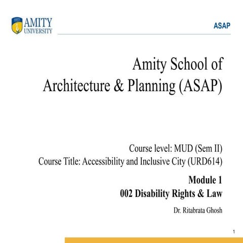 Disability Rights & Law to be kept in mind.ppt