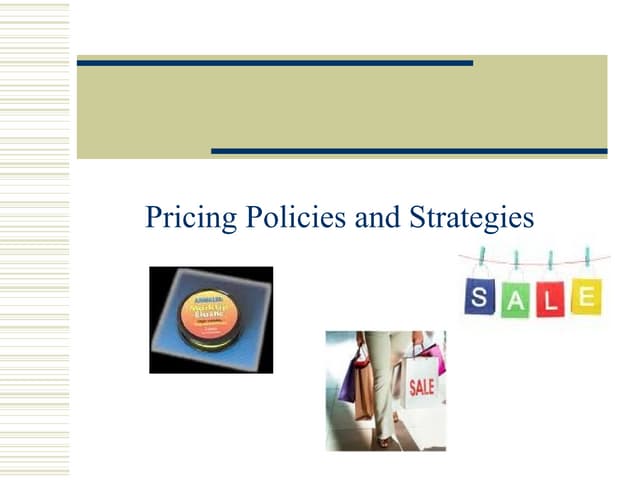 Costing and pricing | PPTX