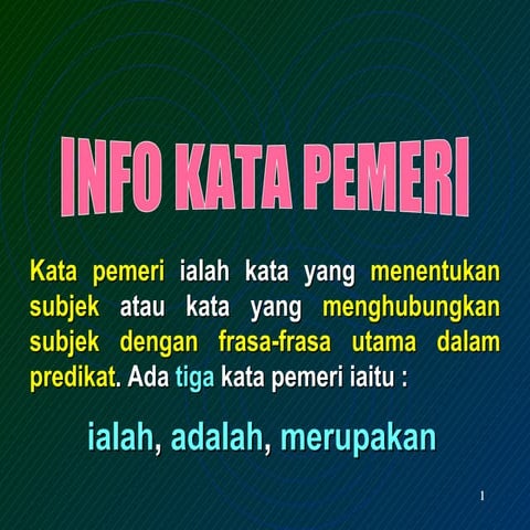 Aplikasi Kata Pemeri | PPT