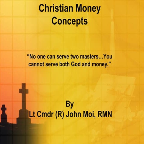 christian money concepts | PPT