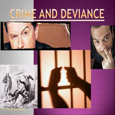 Crime and deviance | PPTX
