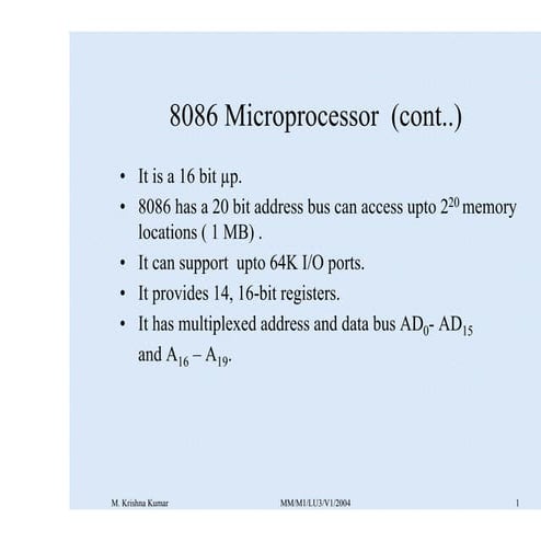 8086 Microprocessor Pipeline Architecture.pptx