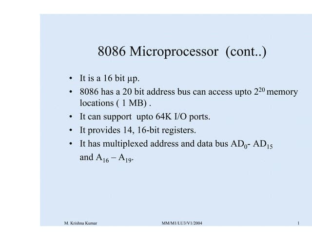8086 Microprocessor Pipeline Architecture.pptx