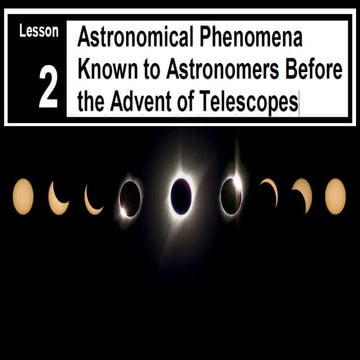 M1_Astronomical Phenomena Known to Astronomers.pptxesson 2_ | PPTX