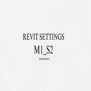 revit basics and fundamentals for beginners | PDF