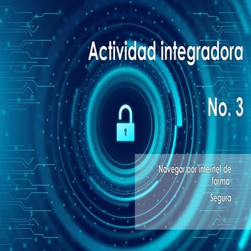 actividad integradora 3 modulo 1 prepa en linea sep | PPTX