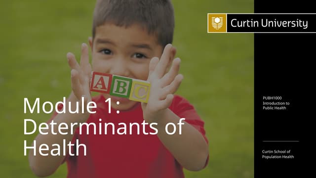 Module 2: Public Health History [Tutorial Slides] | PDF