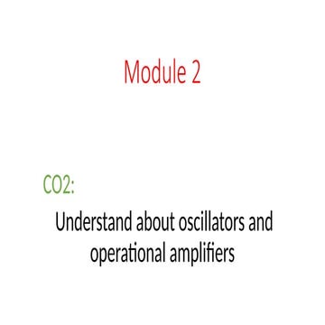 basic electronics module 2 introduction to basics | PPTX