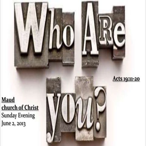 19. Acts: Chapter 19 | PPTX
