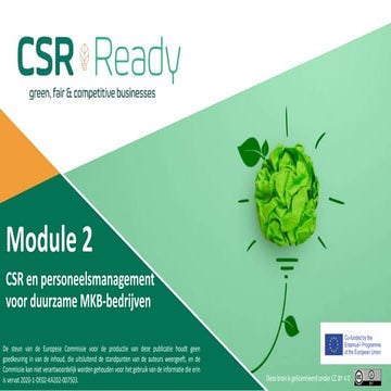 M2 CSR - CSR and Human Resource Management for SME Sustainability nl.pptx