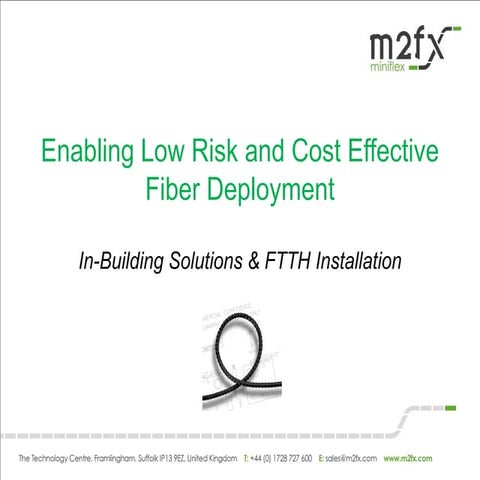 M2FX In Building Solution February 2015 | PDF
