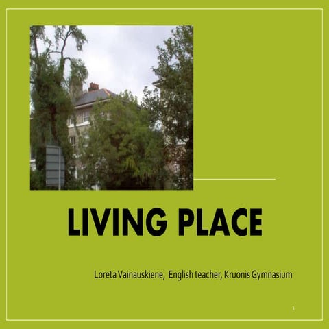Houses, furniture, describing a place | PPT | Free Download