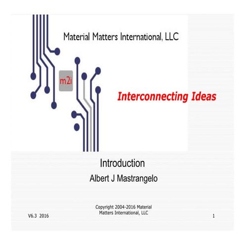 M2i capabilities V6.3 2016 | PPT