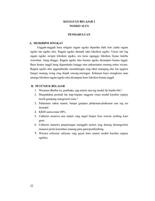 rangkuman B Jawa | DOCX