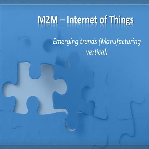 M2M - Internet of things | PPT