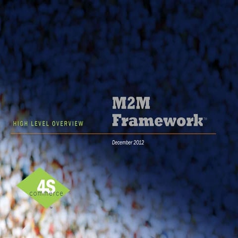 M2M Framework December 2012 | PDF