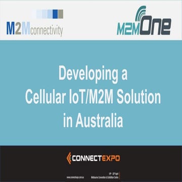 M2M One & M2M Connectivity - Developing a Cellular IoT or M2M Solution ...