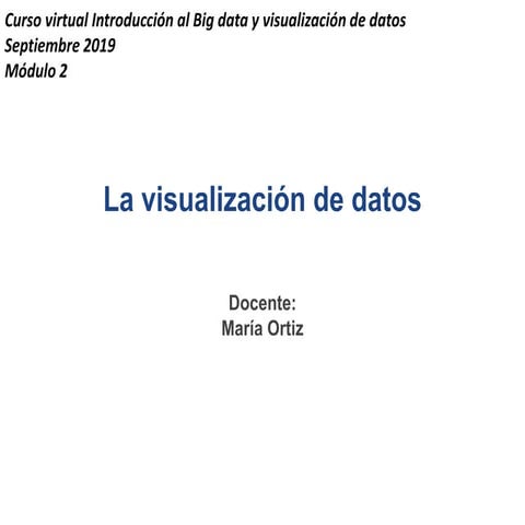 M2 visualizacion | PPTX