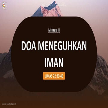 DOA MENEGUHKAN IMAN UMAT KRISTEN PROTESTAN.pptx