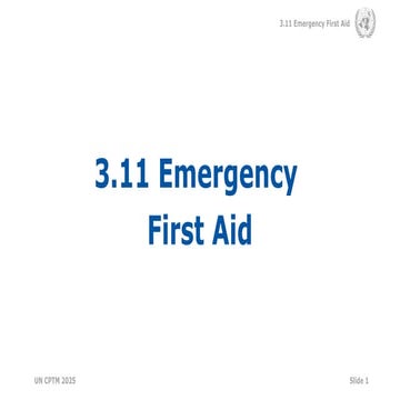M3 - Lesson 3.11 Emergency First Aid - Slides.pptx