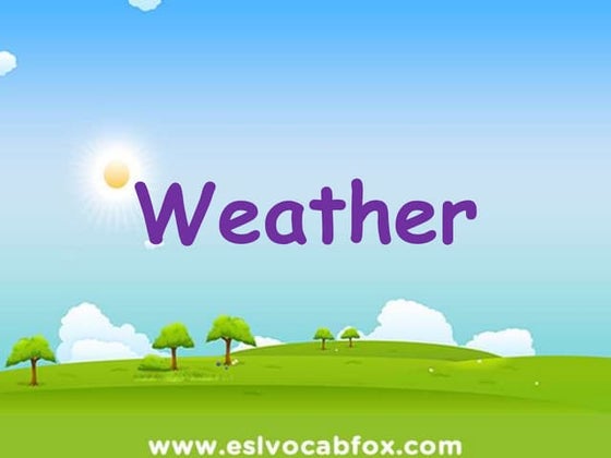 The weather | PDF