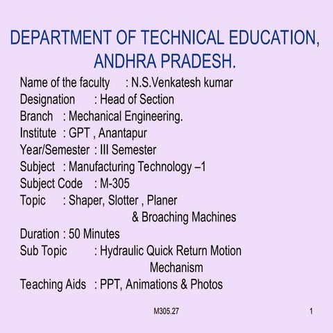 M305.27E.pptdsgddsgdsgdsgdsgdsgdsgsdgsdggd | PPT