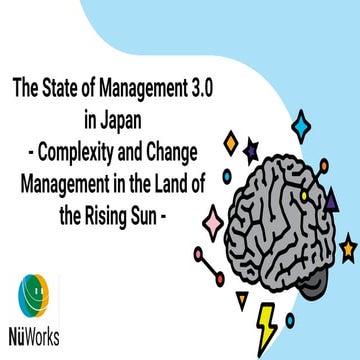The State of Management 3.0 in Japan - Complexity and Change Management ...