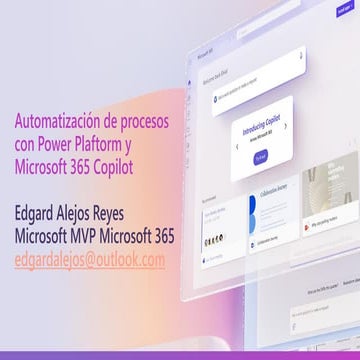 Copilot Para Microsoft 365 Y Power Platform Copilot Pdf