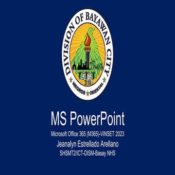 M365 PPT - Inserting Charts, Images, Slide Management, Design Ideas.pptx