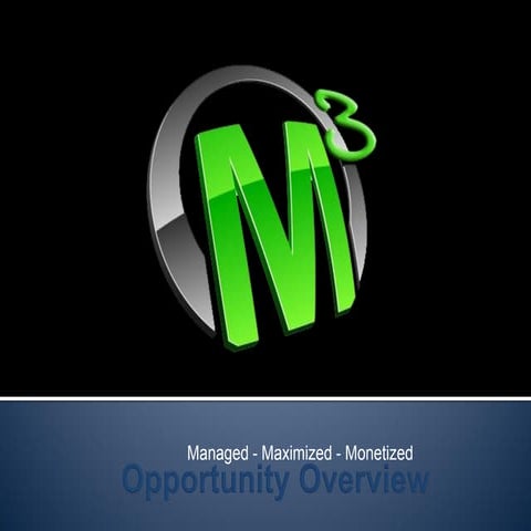 M3 business opportunity | PDF | Business | Business and Finance