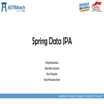 M3_Java Spring Connection Database Website | PDF