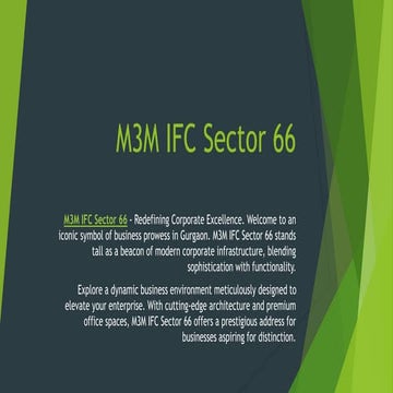 M3M IFC Sector 66.pptx