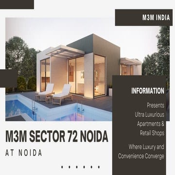 M3M Sector 72 Noida E-Brochure.pdf NEW. | PDF