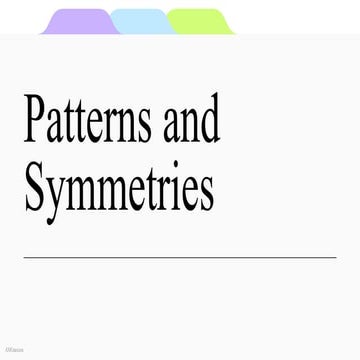 Basic design & Visual arts “TRANSFORMATIONS" | PDF