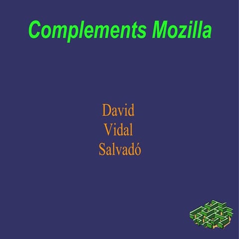 M3 presentacio 2 david vidal | ODP