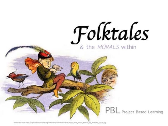 Features and functions of folktales | PPTX