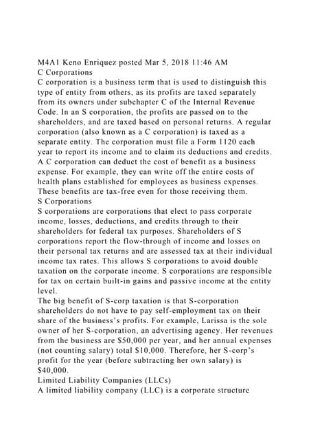 The SRLY rules for consolidated tax returns are designed to keep corpo.docx