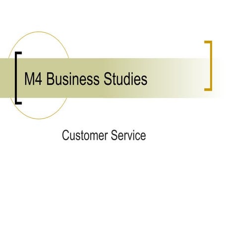 Business Studies - Introduction | PPTX