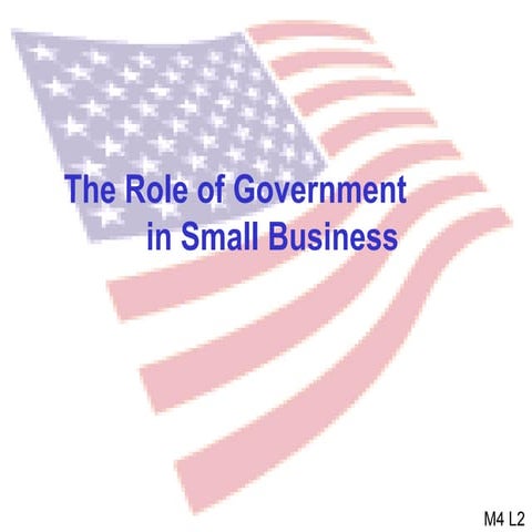 Role of government in business environment | PPTX