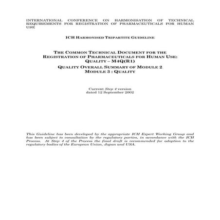 Internation conference on harmonization M4Q_R1_Guideline.pdf
