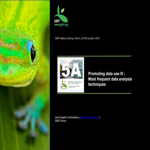 Module 5 - EN - Promoting data use III: Most frequent data analysis ...