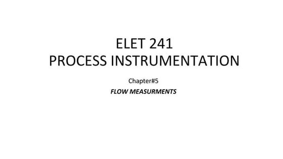 LEVEL MEASUREMENT: DIRECT METHOD | PPT