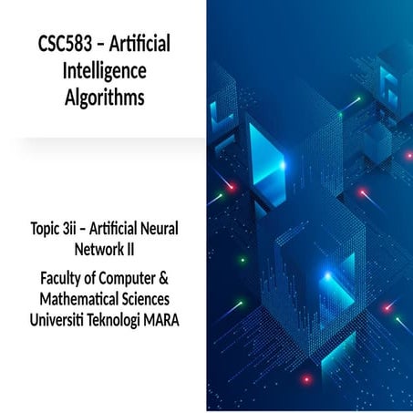 M6 Topic 3iii - Convolutional Neural Network.pptx