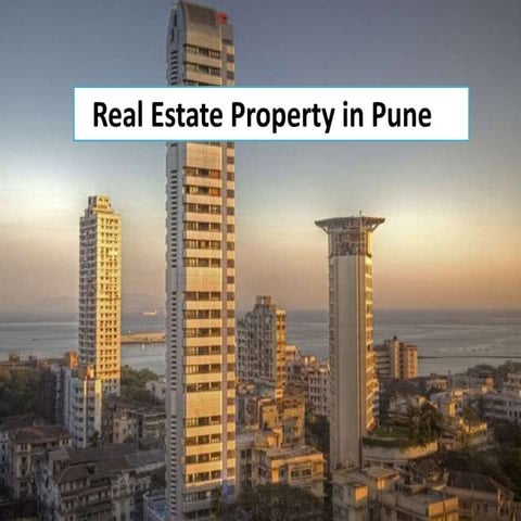 real estate in pune | PPTX