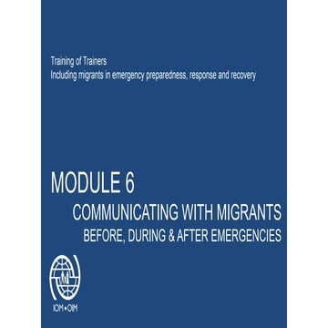 M6 - communicating intro | PPTX