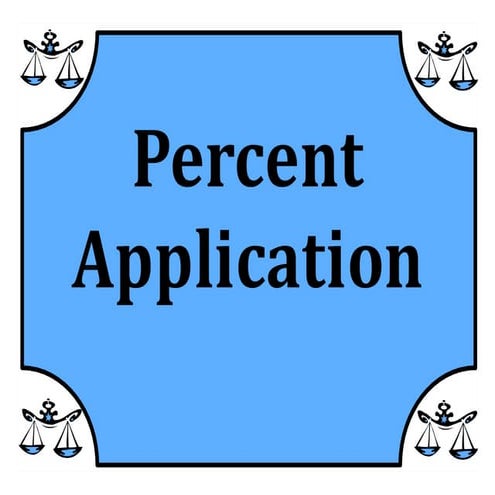 M7 acc percent application ss | PDF