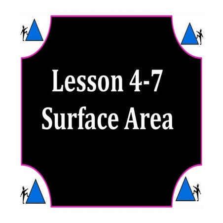 Lesson plan surface area | DOCX