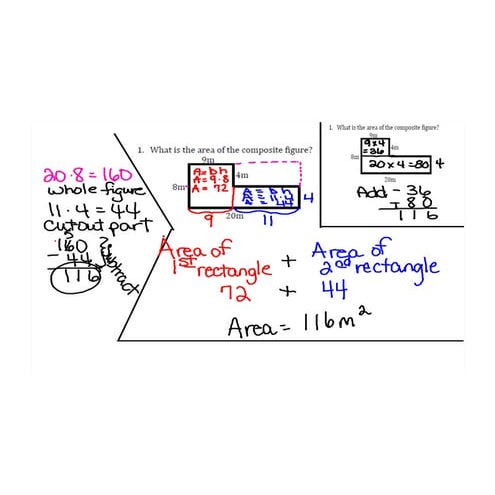 M7 study guide 4 b area volume surface area with answers | PDF