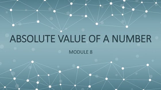 Union & Intersection of Sets | PPTX